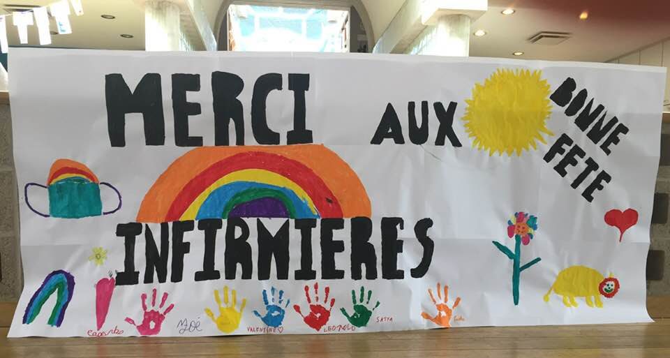 Bonne fête et merci aux infirmières ! – Ecole de Wisterzée
